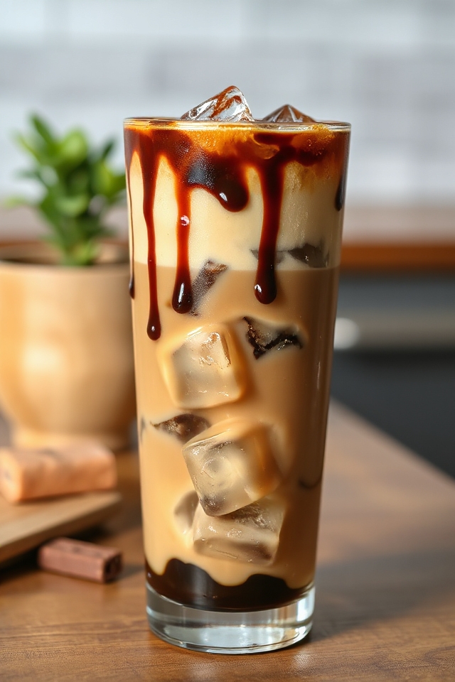 Chocolate Vanilla Iced Coffee Recipe - poundcoffee.com