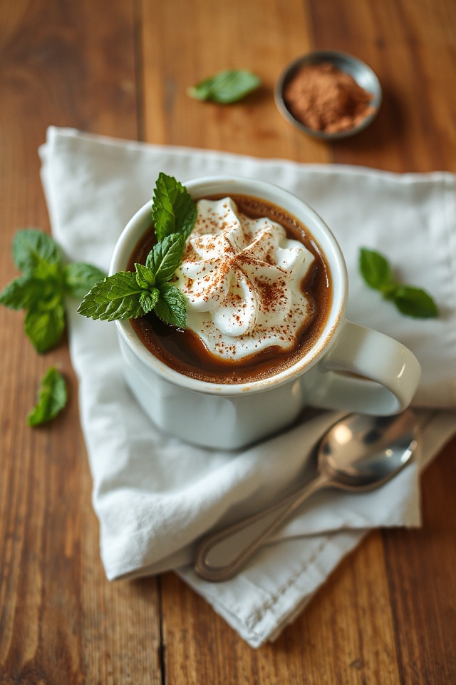 Minty Cocoa Coffee Recipe - poundcoffee.com